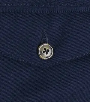 Eleventy Cotton-cashmere Pleated Straight Trousers