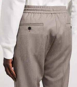 Paul Smith Wool Drawstring Chinos
