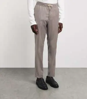 Paul Smith Wool Drawstring Chinos