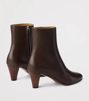 Ralph Lauren Calfskin Bernice Ankle Boots 55