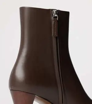 Ralph Lauren Calfskin Bernice Ankle Boots 55