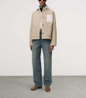 Loewe Wool-cashmere Workwear Jacket