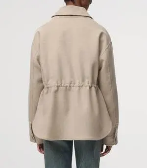 Loewe Wool-cashmere Workwear Jacket