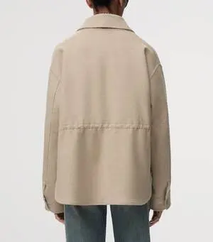 Loewe Wool-cashmere Workwear Jacket