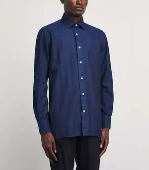100HANDS Denim Washed Shirt