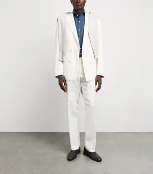 100HANDS Cotton Herringbone Shirt