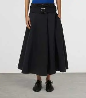 Loewe Layer-effect Midi Skirt