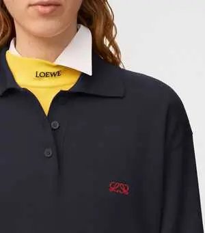 Loewe Cashmere-silk Polo Sweater