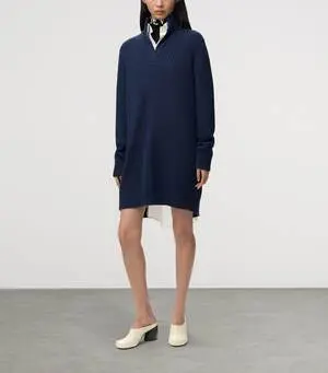 Loewe Layered Shirt-sweater Mini Dress