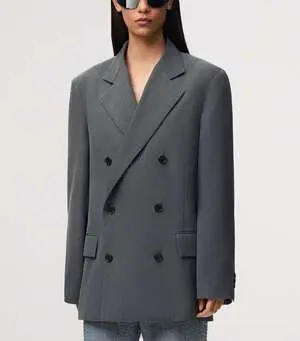 Loewe Wool Layered-sweater Effect Blazer
