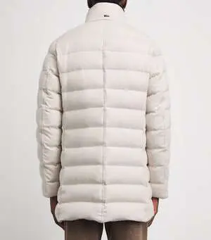 Herno Silk-cashmere Down Jacket
