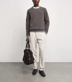 Herno Wool-blend Crew-neck Sweater