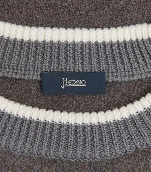 Herno Wool-blend Crew-neck Sweater