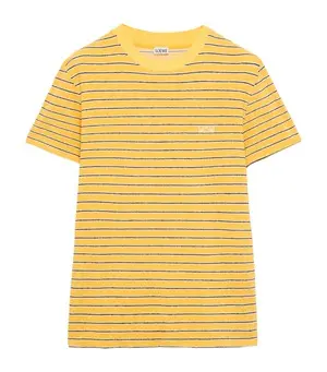 Loewe Cotton-blend Stripe T-shirt