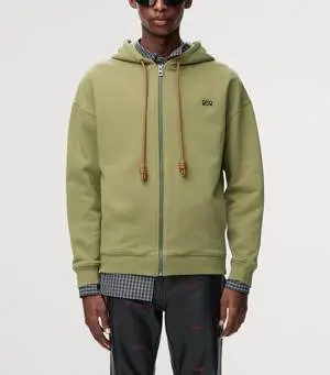 Loewe Cotton-blend Anagram Hoodie