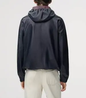 Loewe Lambskin Hooded Jacket