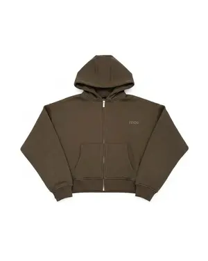 RAAE UK Smokey Olive Zip Up Hoodie