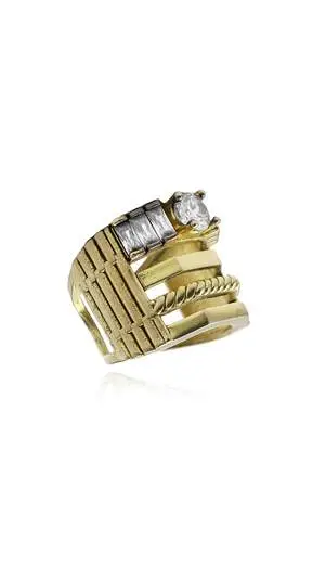 BAYEMEYC Tron Ring - Gold