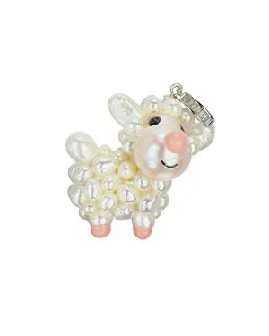 SMUCCII Pearl Kingdom Mallow Lamb Pendant - Silver