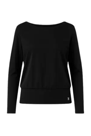 CONQUISTA Classic Long-sleeve Top - Black