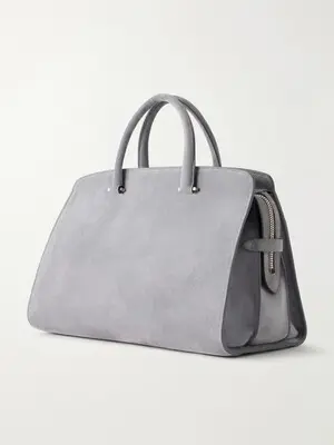 METIER Private Eye Suede Shoulder Bag - Gray