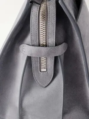 METIER Private Eye Suede Shoulder Bag - Gray