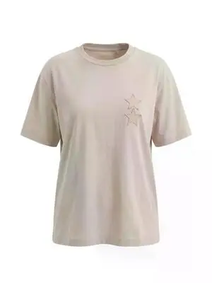 ICON DENIM LOS ANGELES Star-patch T-shirt