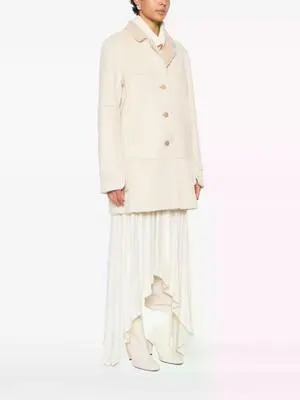 Source Unknown Odera Reversible Shearling Coat