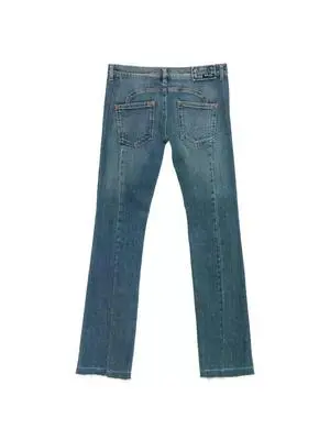 Miu Miu Raw-hem Denim Trousers