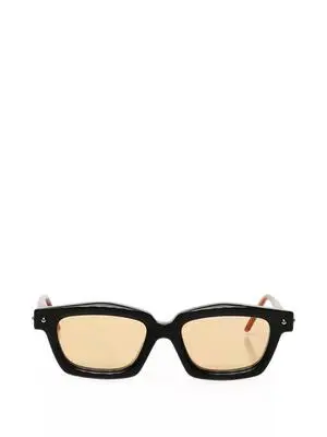 KUBORAUM P25 Geometric-frame Sunglasses - Black