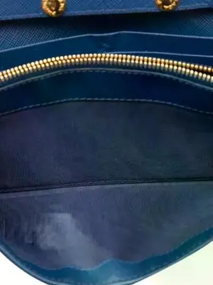Prada 2010-2026 Saffiano Wallet On Chain Crossbody Bag