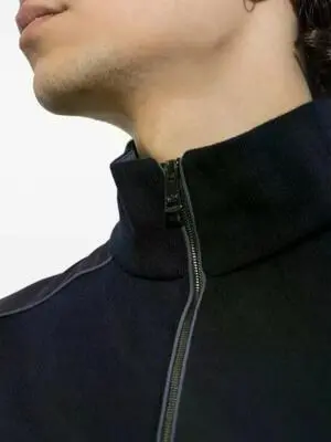 Paul & Shark Quarter-zip Stand-up Collar Sweater
