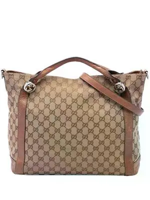 Gucci 2016-2026 Medium Gg Canvas Miss Gg Satchel - Neutrals