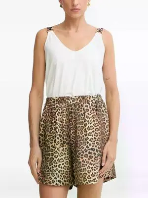 Liu Jo Top With Animal-print Bows