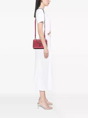 LOUIS VUITTON 2021-2026 Bicolor Leather Lockme Ii Bb Satchel
