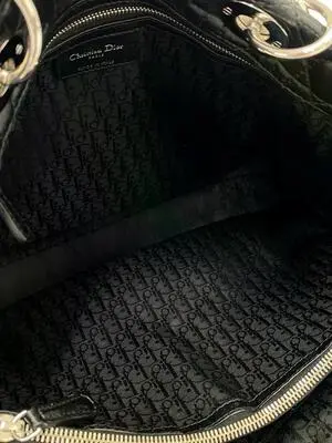Dior 2000-2015 Cannage Soft Shopper Tote Bag