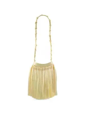 SIMONMILLER Tassel Knotty Mini Bag - Yellow