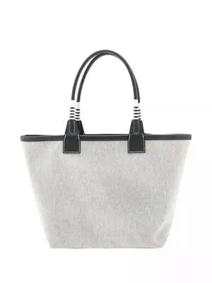 Hermès 2023 Toile Sac Steeple 28 Tote Bag - Black