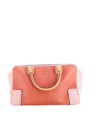 Loewe Amazona Bag Leather 36 Satchel - Grey