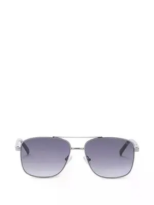 Guess Pilot-frame Gradient-lens Sunglasses - Silver