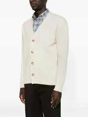 GRAN SASSO Button-up V-neck Cardigan