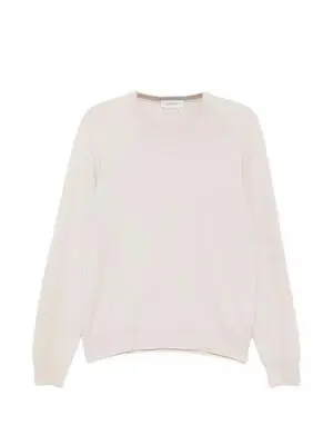 GRAN SASSO Crew-neck Long-sleeve Sweater - Neutrals