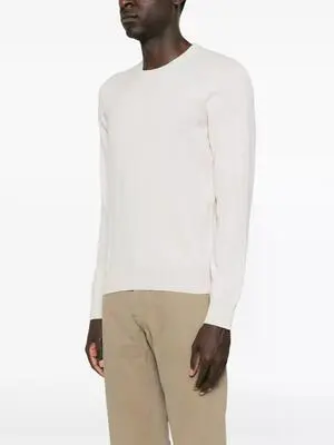 GRAN SASSO Crew-neck Long-sleeve Sweater