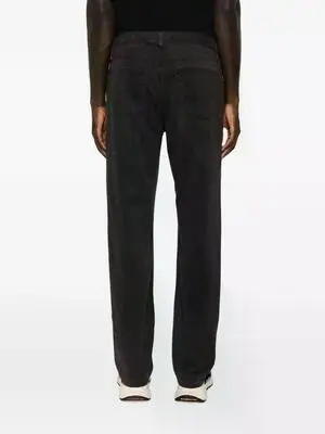 FRAME Modern Straight Brushed Twill Wide-leg Jeans