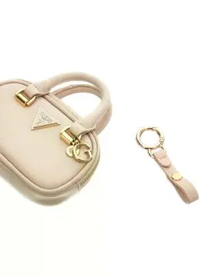 Guess Mini Bag Logo Keychain