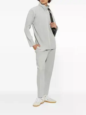 Issey Miyake Pleated Jacket - Grey