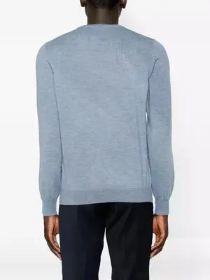 GRAN SASSO Crew-neck Long-sleeve Sweater