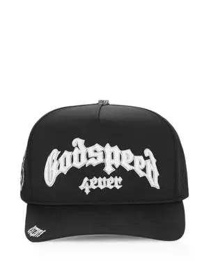 GODSPEED Gs Forever Embroidered Trucker Cap - Black