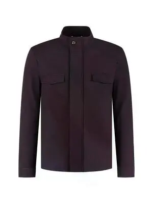 Marco Pescarolo High-neck Chest-flap Jacket