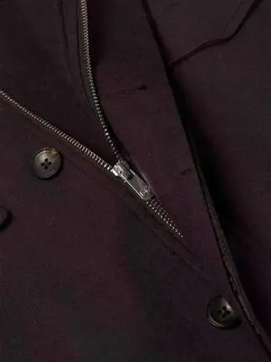 Marco Pescarolo High-neck Chest-flap Jacket